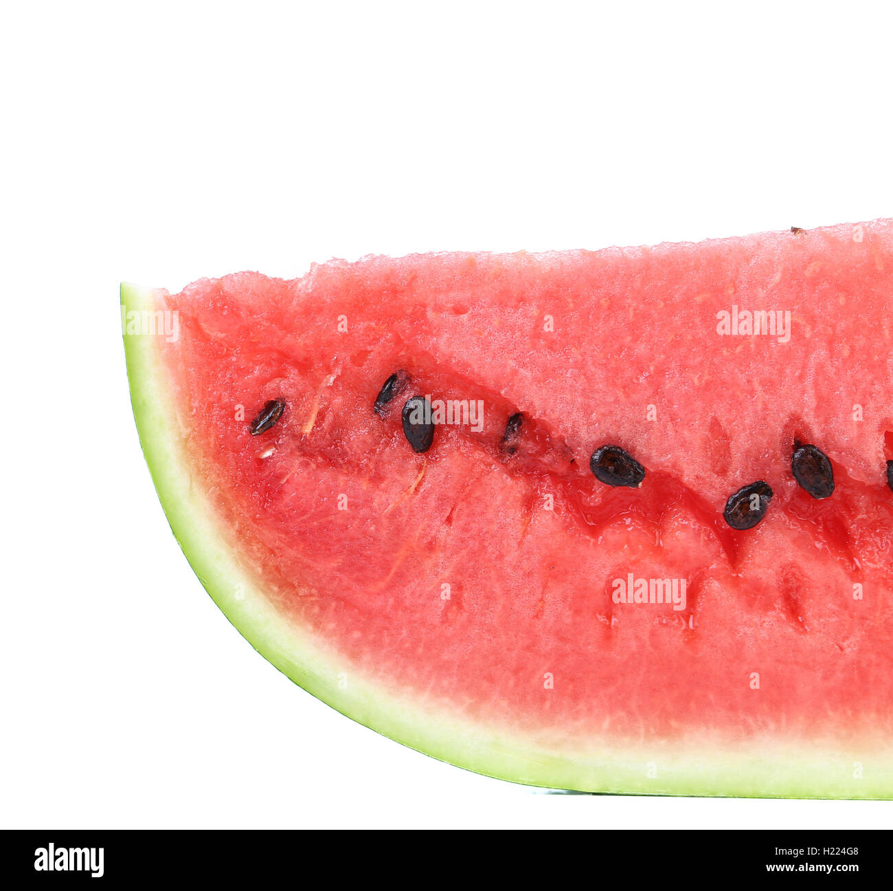 Slice of watermelon. Close up Stock Photo - Alamy