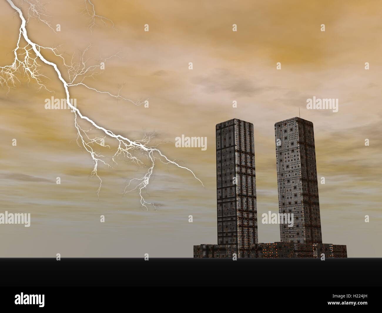 Never forget - 3D render Stock Photo - Alamy