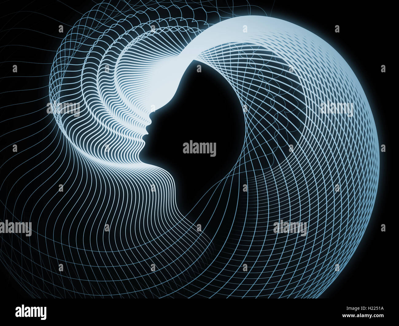 Soul Geometry Propagation Stock Photo - Alamy