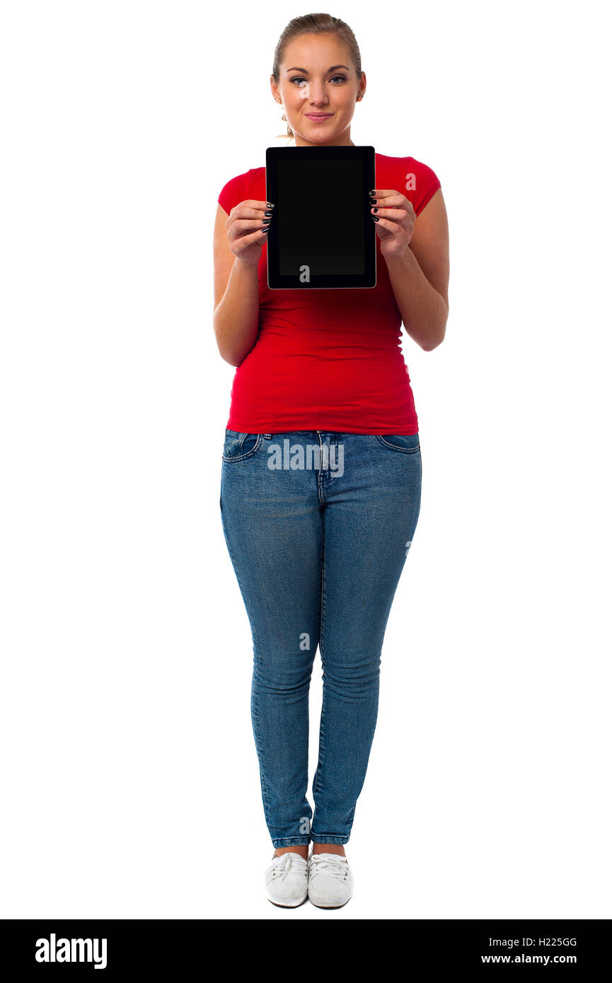 Cute tablet design hi-res stock photography and images - Alamy