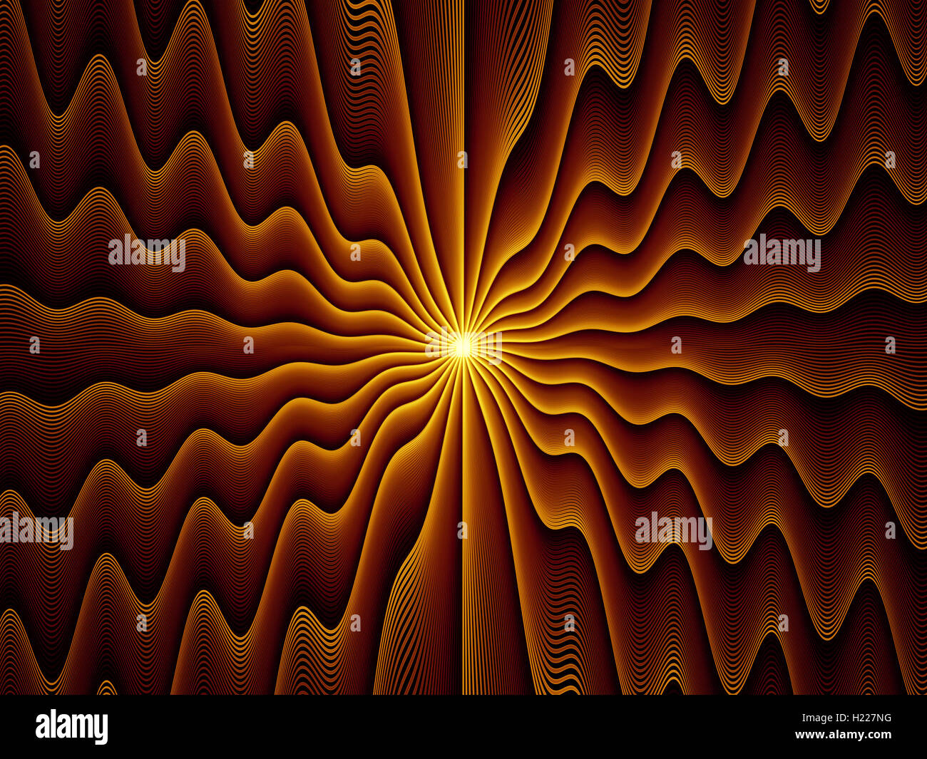Exploding Fractal Burst Stock Photo - Alamy