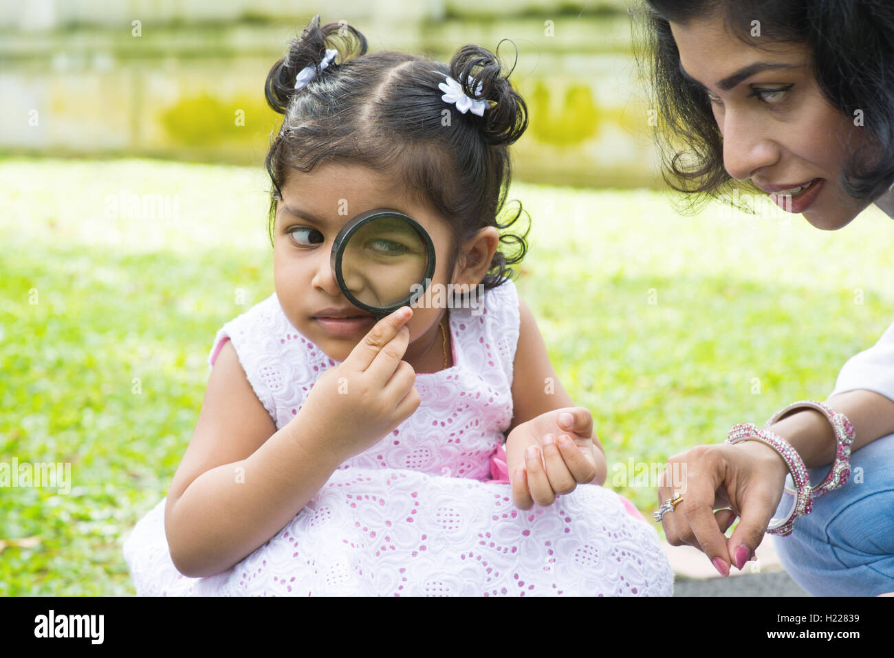 Exploring the nature Stock Photo - Alamy