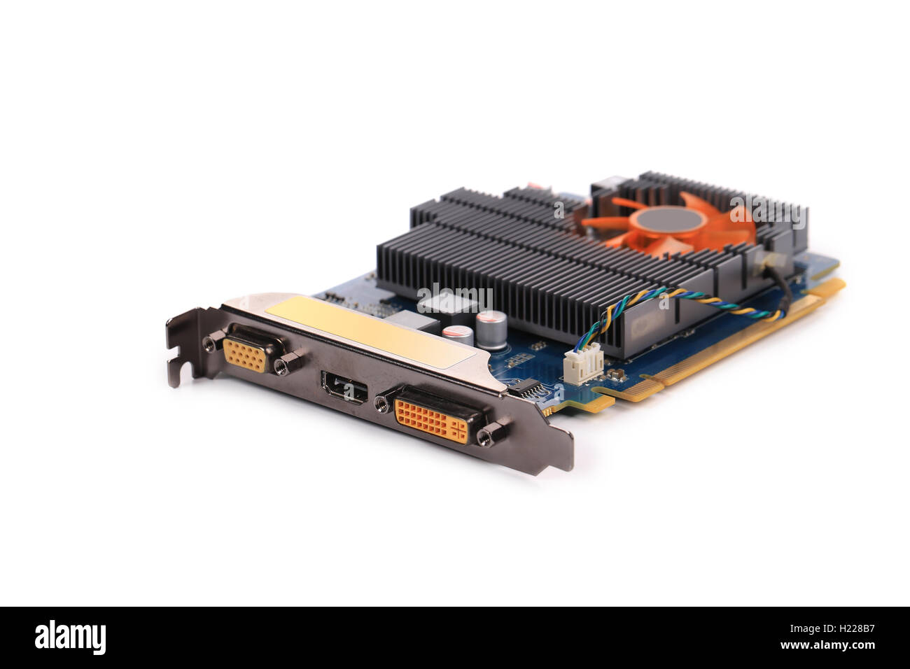 Top view of motherboard Stock Photo - Alamy