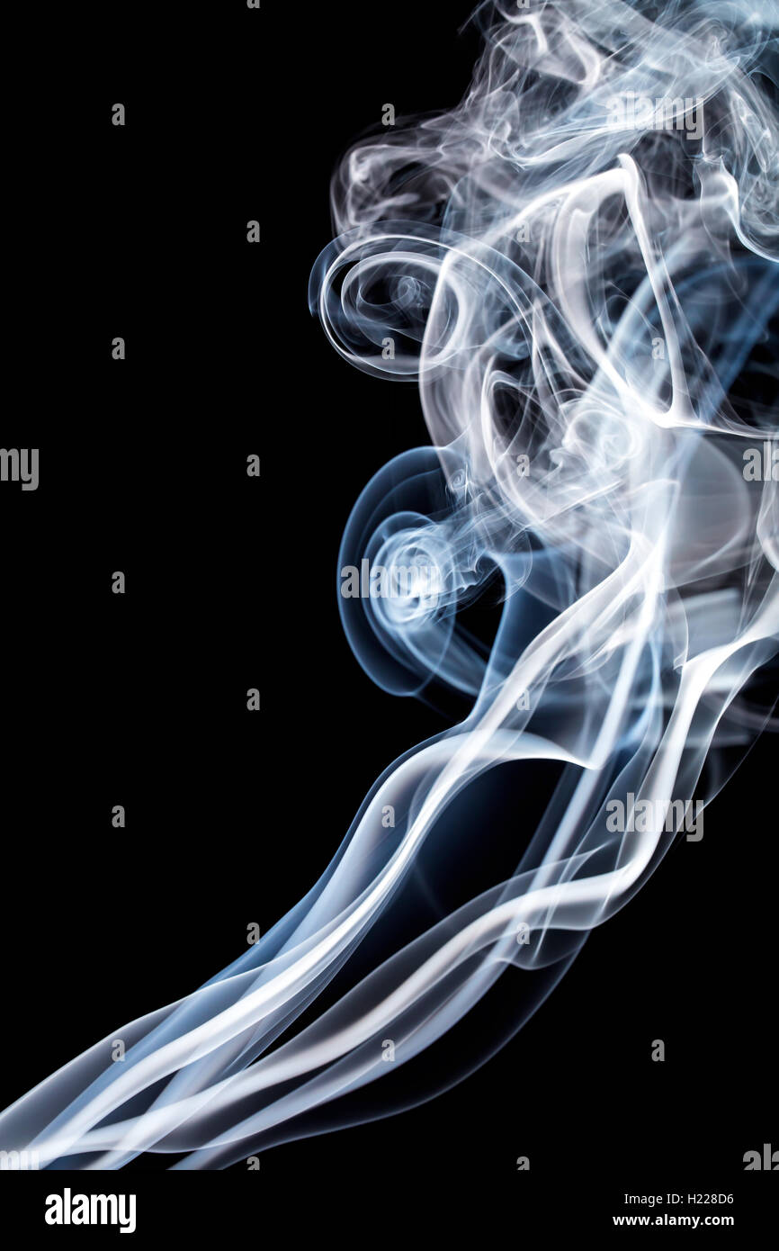 White smoke stream close up Stock Photo - Alamy