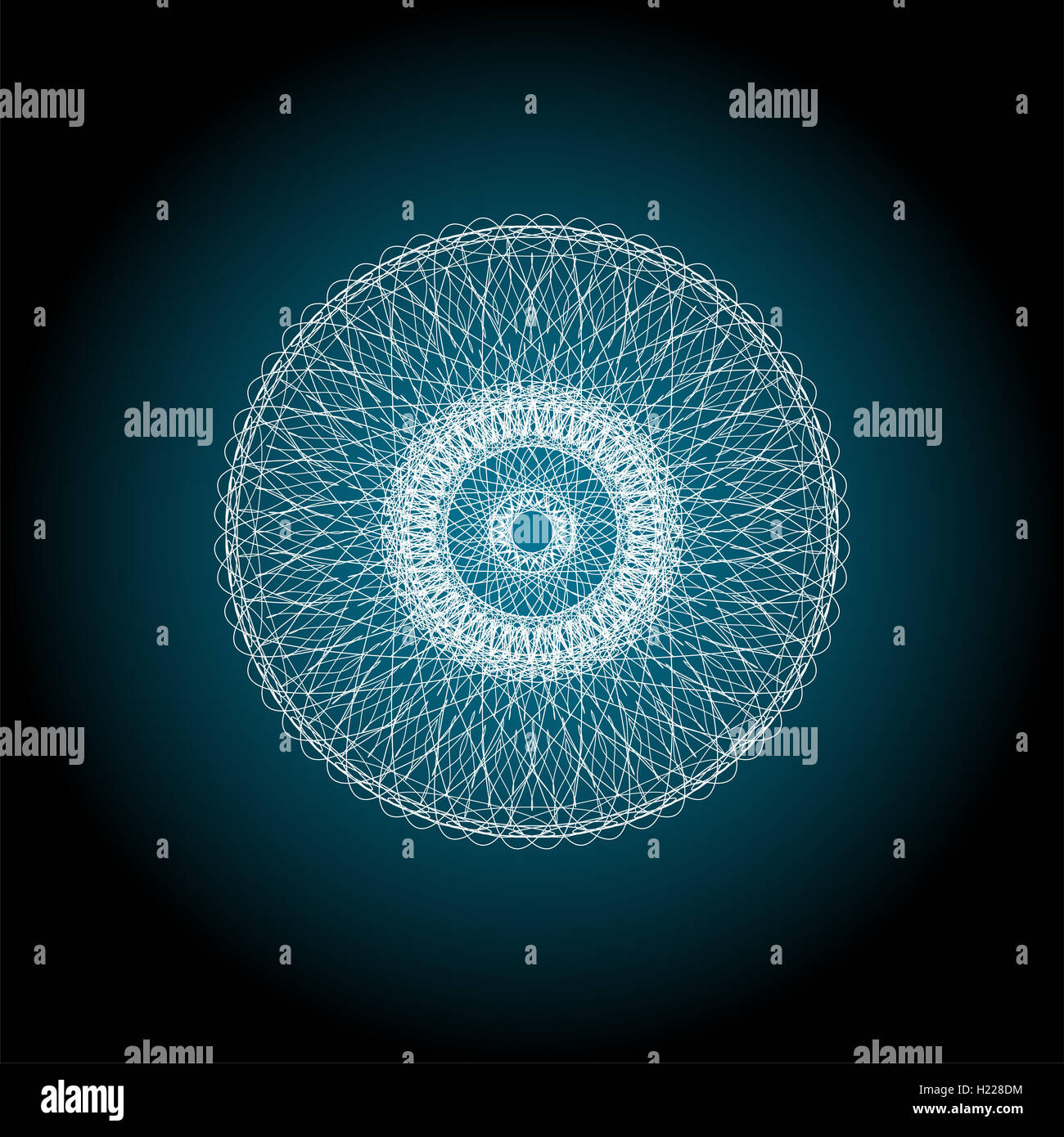 Blue Indian ornament Stock Photo - Alamy
