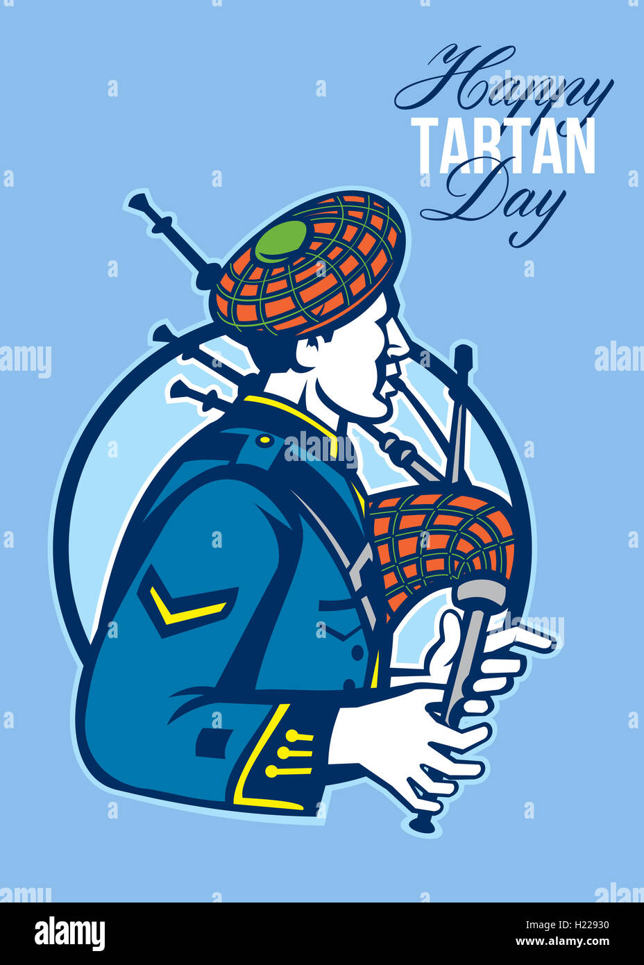 Scotland tartan poster hi-res stock photography and images - Alamy