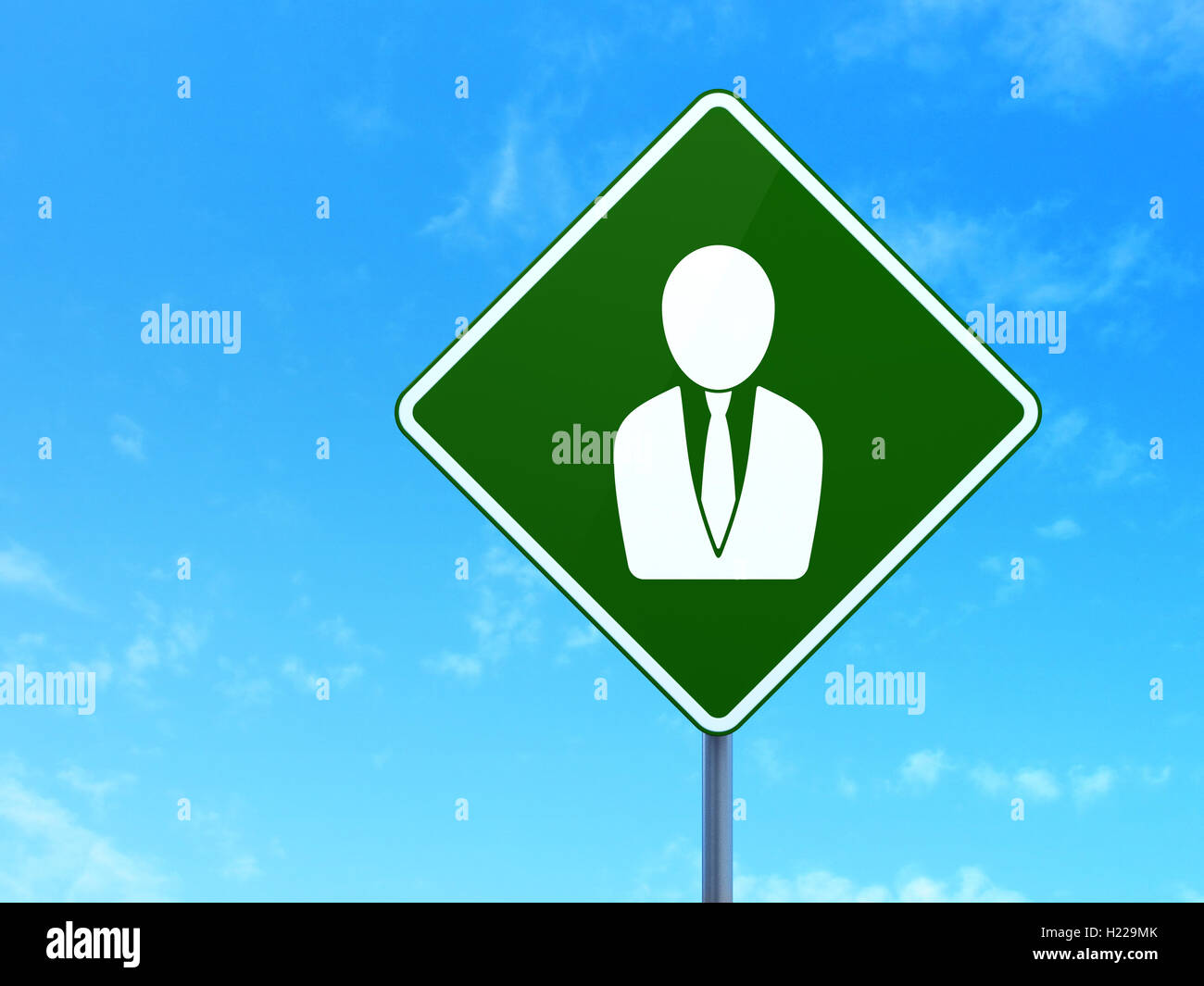 3d man sign board on hi-res stock photography and images - Alamy