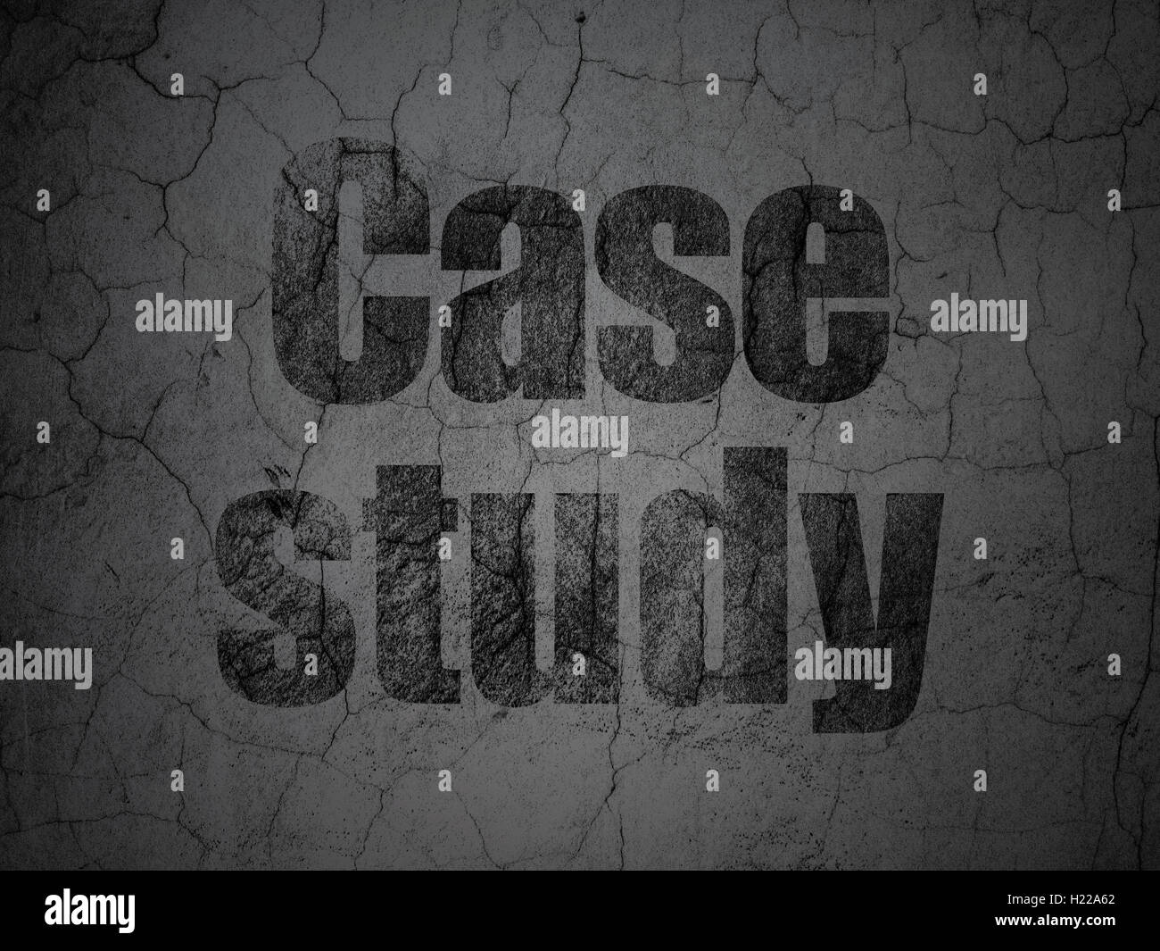 Education concept: Case Study on grunge wall background Stock Photo - Alamy