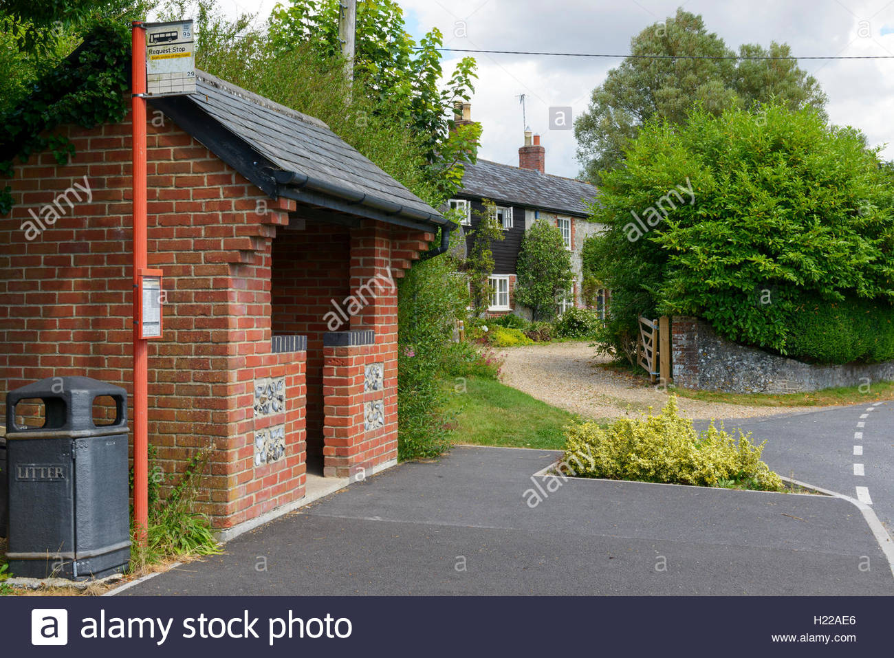 Village Bus Stand High Resolution Stock Photography and Images - Alamy