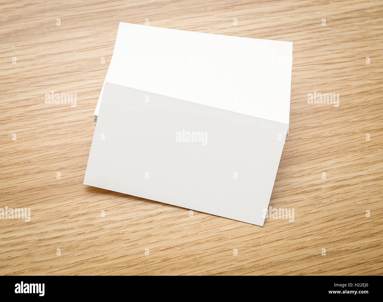Business card Blank stack picture Stock Photo - Alamy