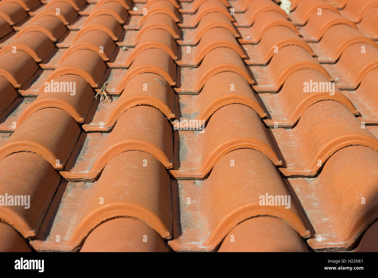 Terracotta ceramic roof tiles hi-res stock photography and images - Alamy