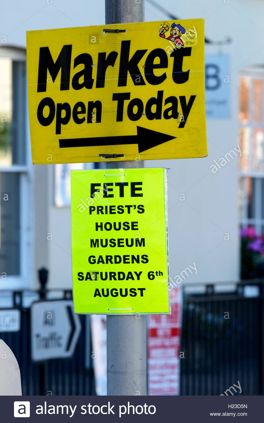 Poster Signs High Resolution Stock Photography and Images - Alamy