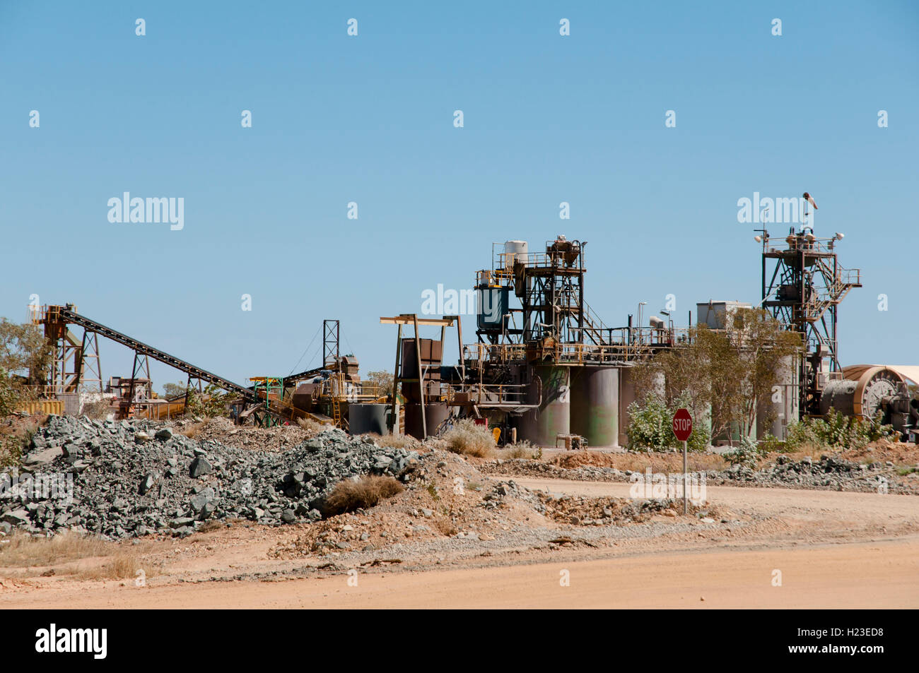 Mining Process Plant Stock Photo - Alamy