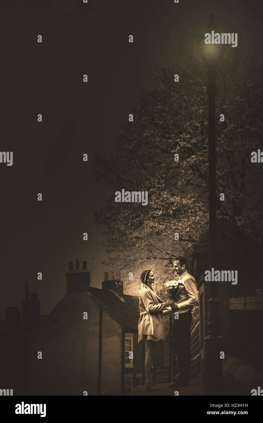Man romance couple bridge hi-res stock photography and images - Alamy
