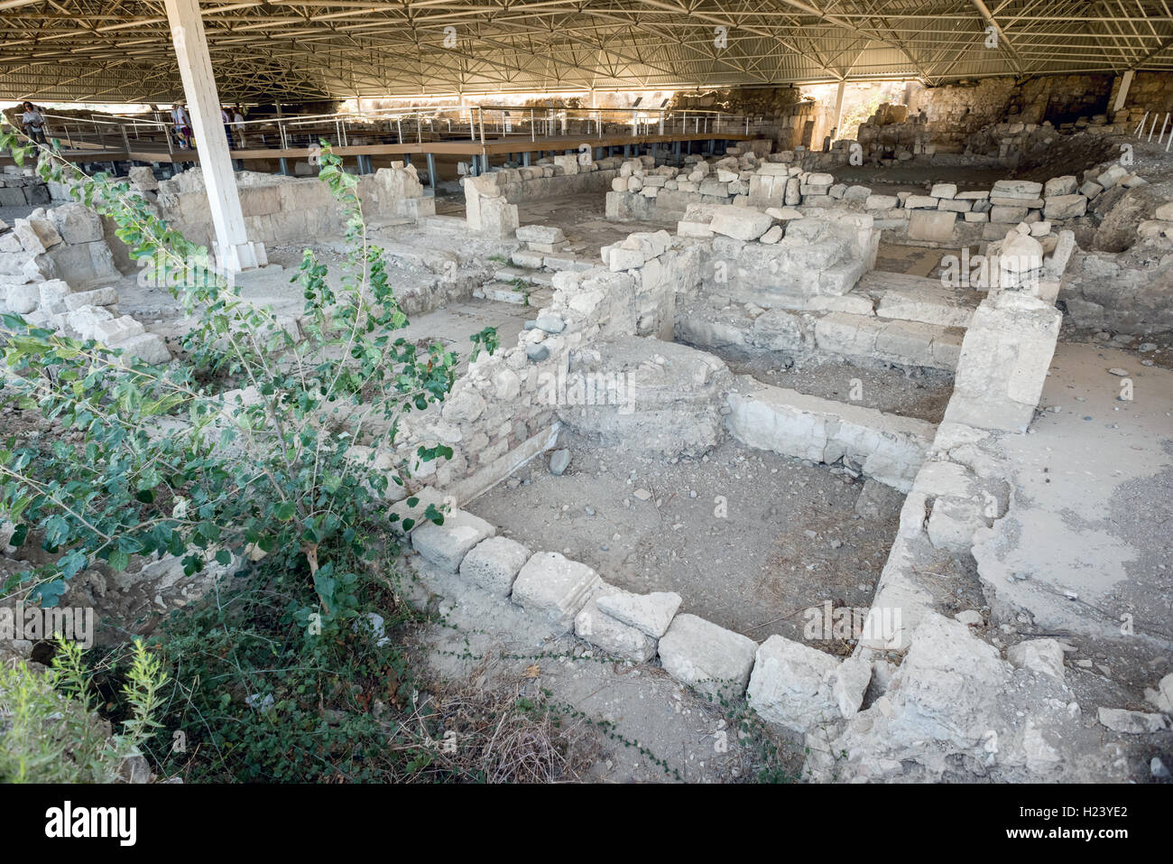 The excavations at the ancient city of Soli in northern Cyprus Stock ...