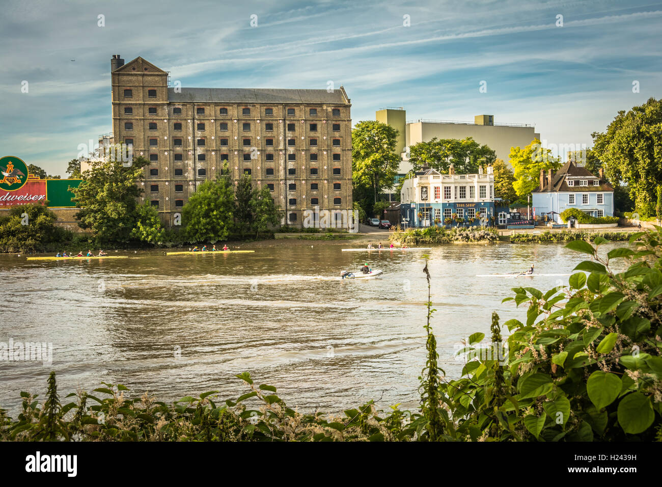 Mortlake Brewery, aka The Stag Brewing Co Ltd , Mortlake, London ...