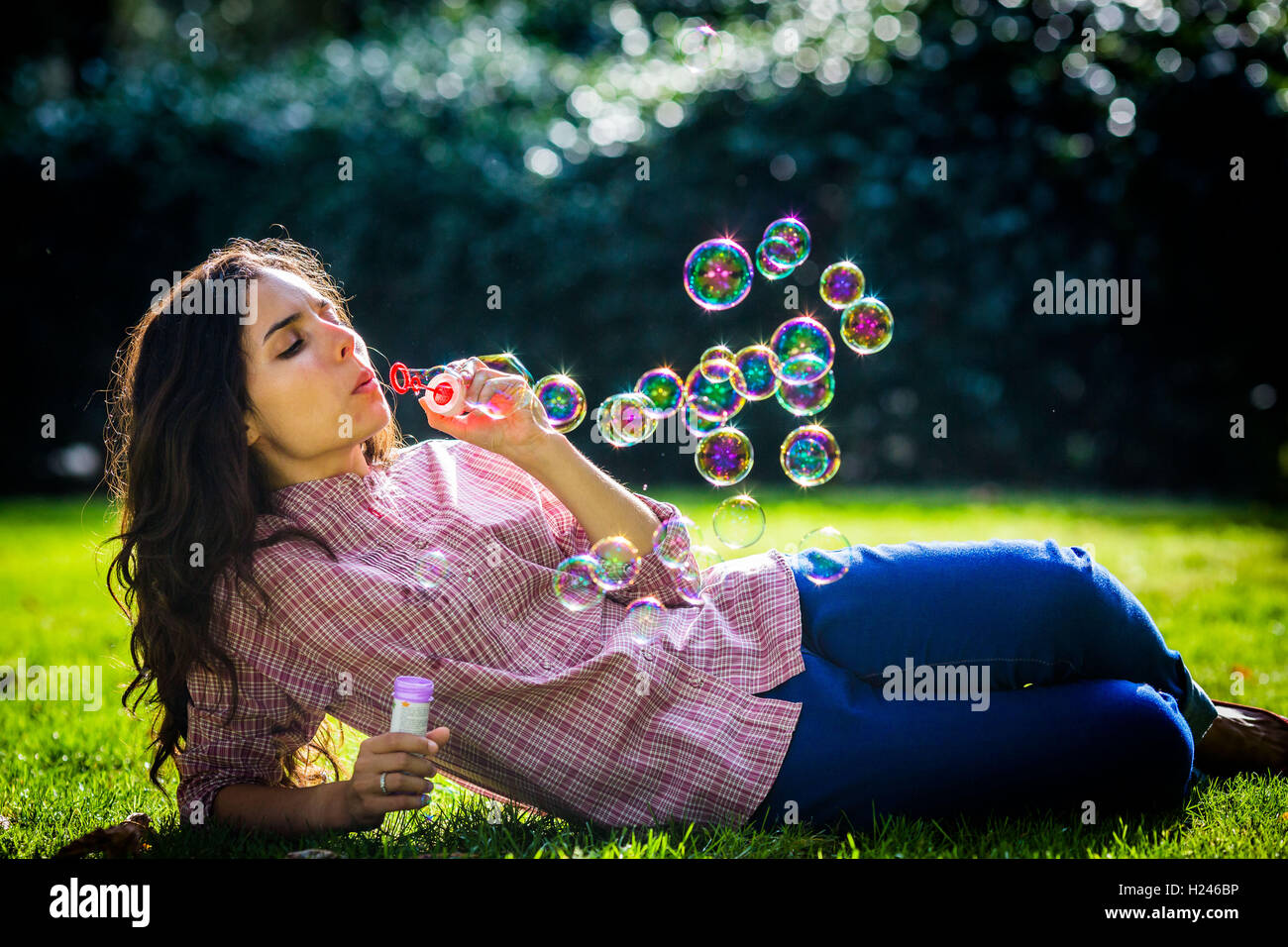 1 One Soap Bubble High Resolution Stock Photography and Images - Alamy