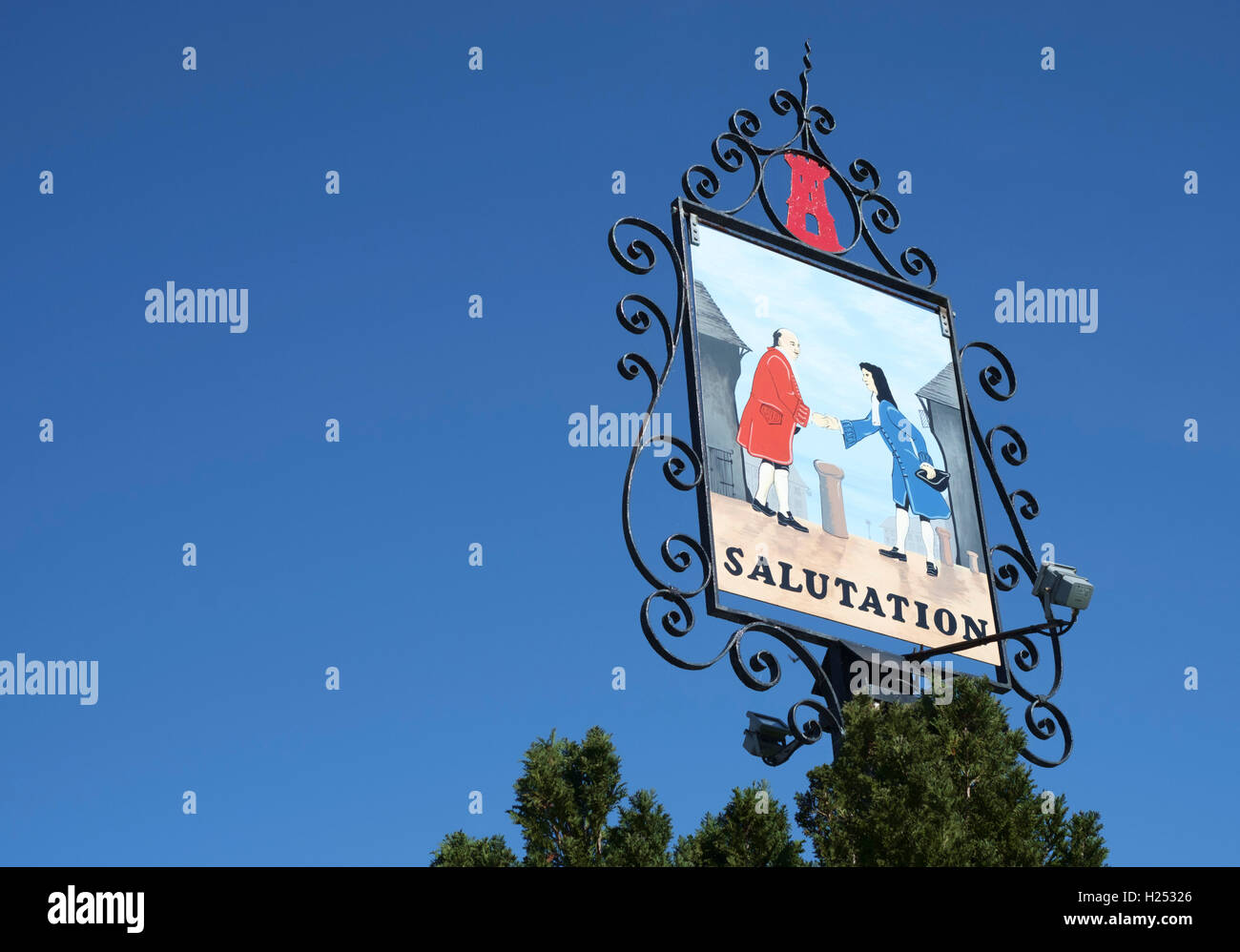 The Salutation Inn Ham Berkeley Gloucestershire England UK Stock Photo ...