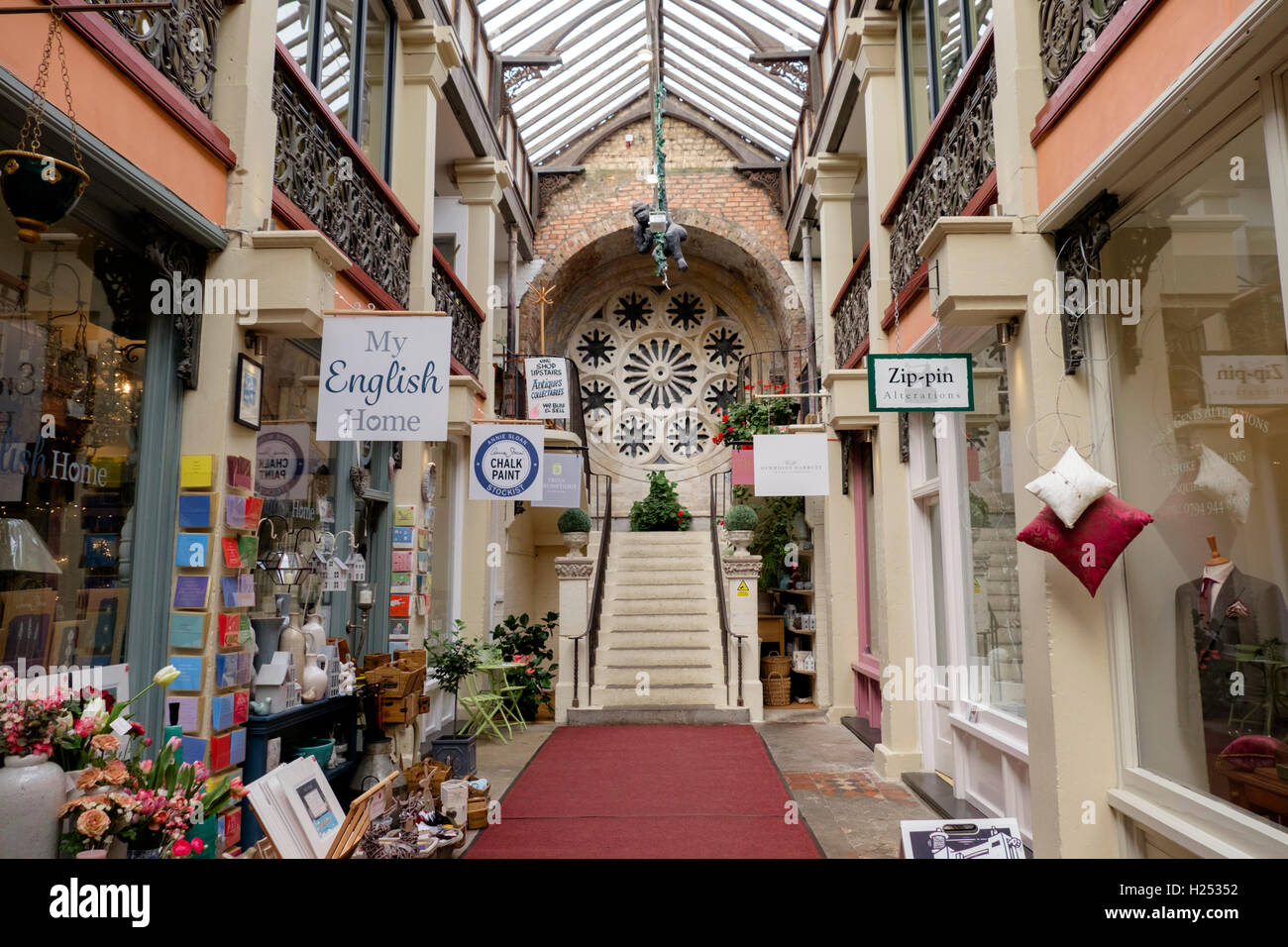 Around Clifton arcade and the Primrose Cafe Clifton Bristol UK Stock ...