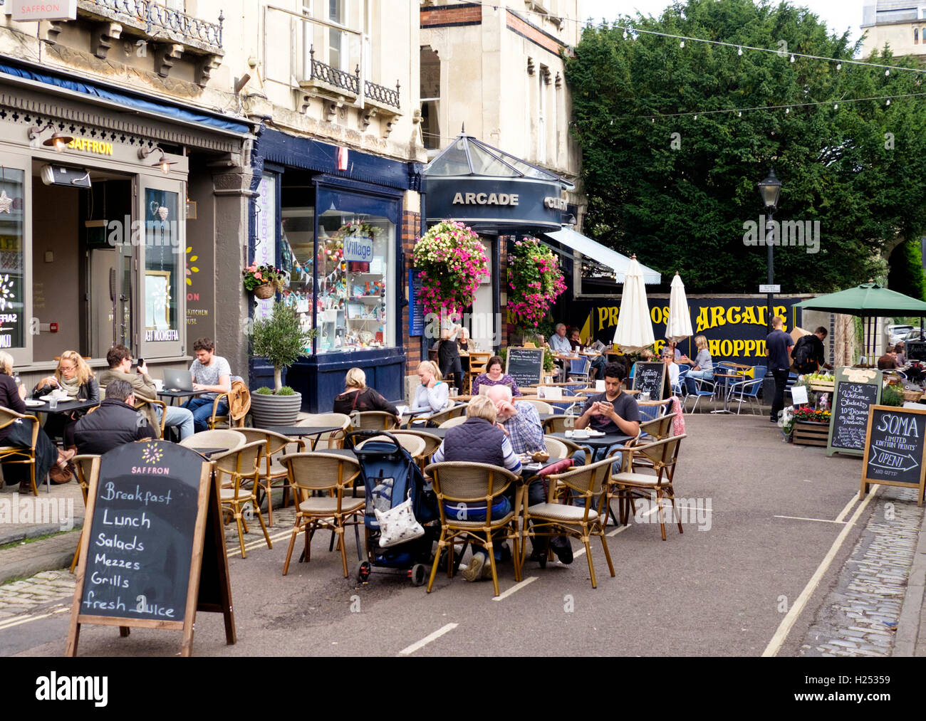 Primrose cafe clifton arcade hi-res stock photography and images - Alamy