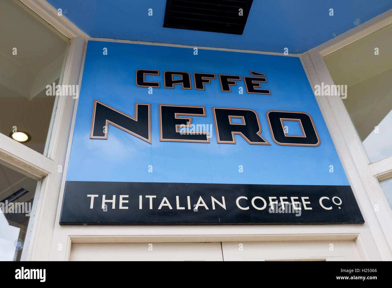 Caffe Nero Sign Stock Photo - Alamy