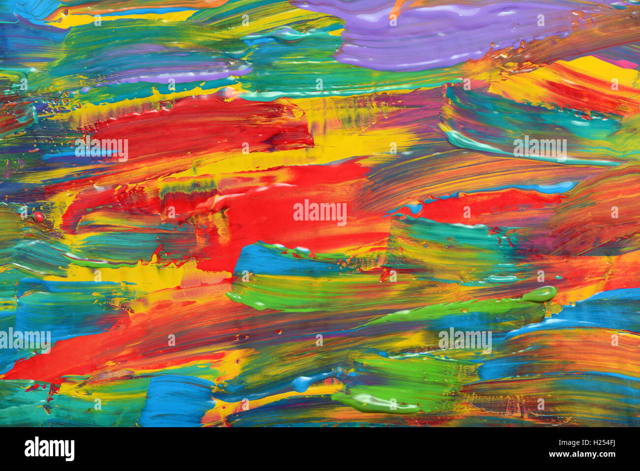 Abstract art background. Hand-painted Stock Photo - Alamy