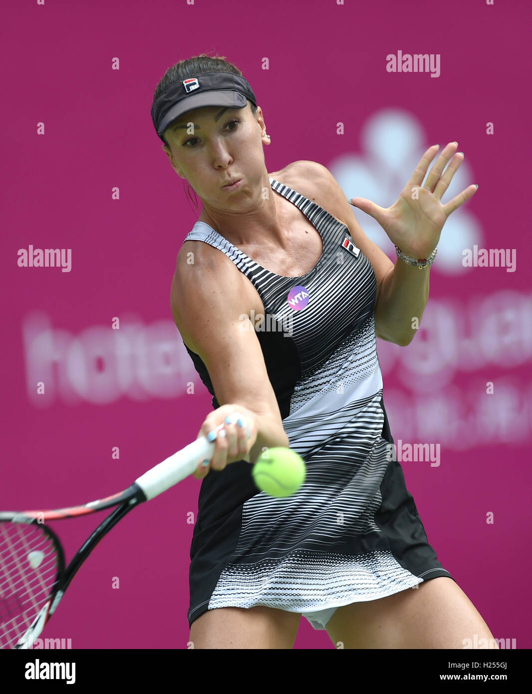 Guangzhou, China's Guangdong Province. 24th Sep, 2016. Jelena Jankovic ...