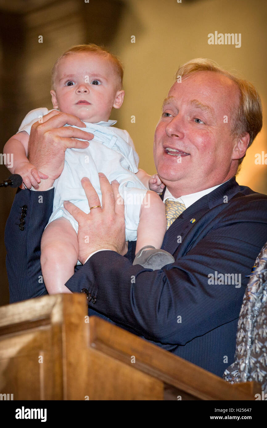 Piacenza, Italy. 23rd Sep, 2016. Prince Carlos de Bourbon de Parme ...
