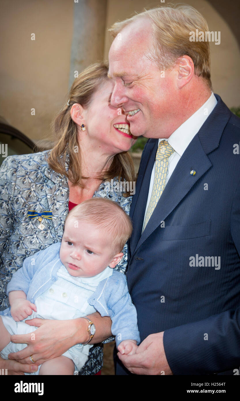 Piacenza, Italy. 23rd Sep, 2016. Prince Carlos de Bourbon de Parme and ...