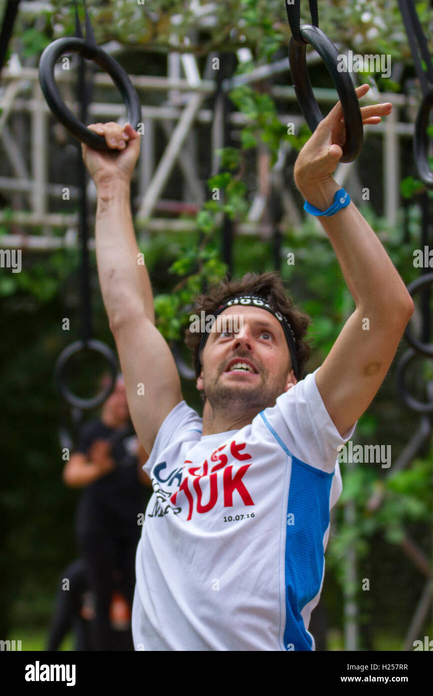 a gymnastic rings hoops swinging upper body strength hanging gym hoop ...