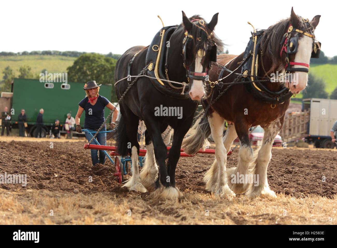 Farming competition uk nottinghamshire plough field harvest hi-res ...
