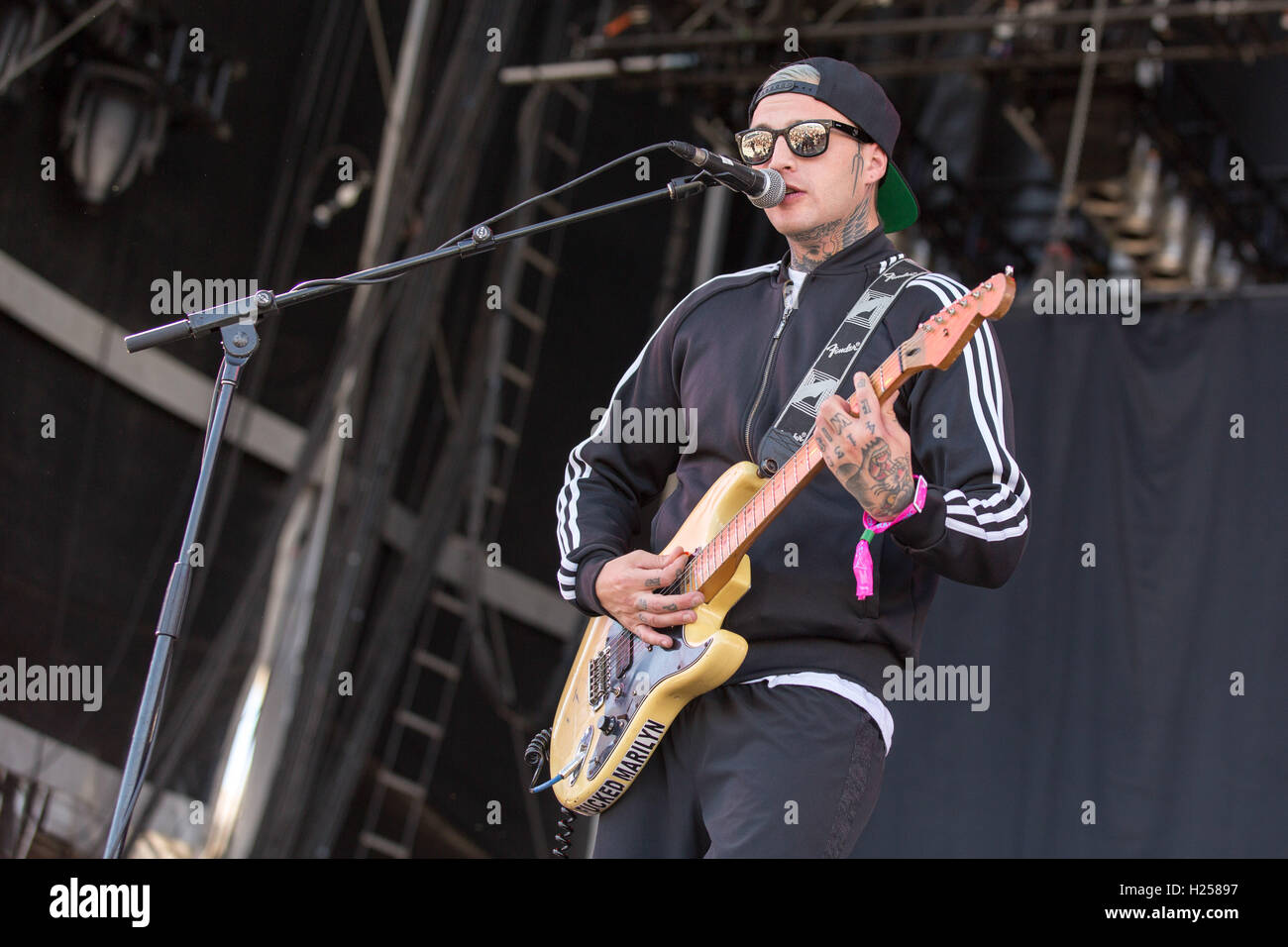 Las Vegas, Nevada, USA. 23rd Sep, 2016. JOHNNY STEVENS of Highly ...
