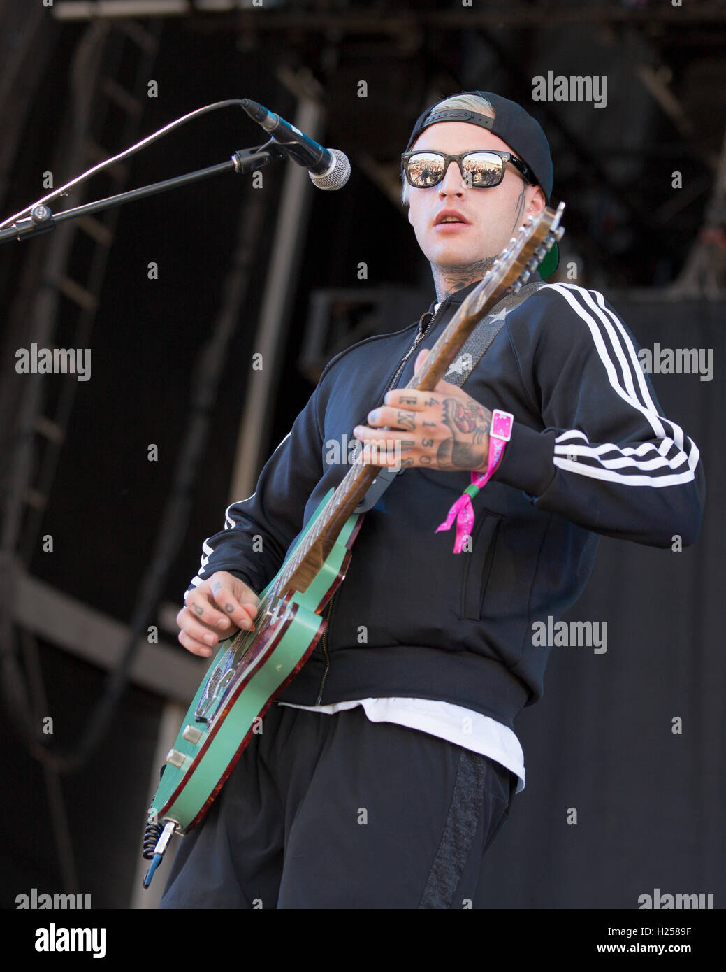 Las Vegas, Nevada, USA. 23rd Sep, 2016. JOHNNY STEVENS of Highly ...