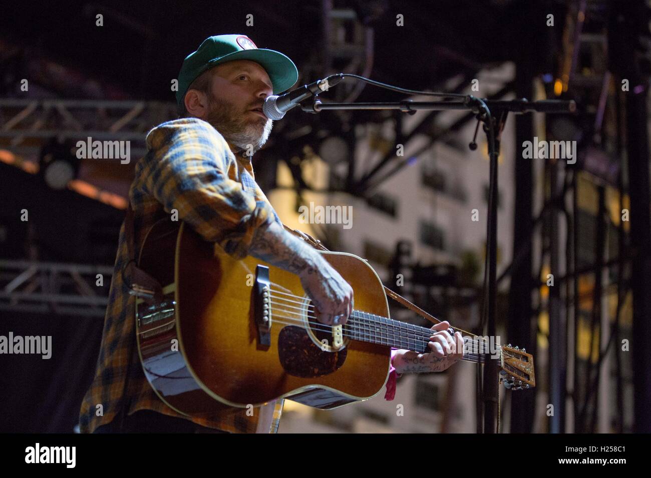 Las Vegas, Nevada, USA. 23rd Sep, 2016. DALLAS GREEN of City and Colour ...