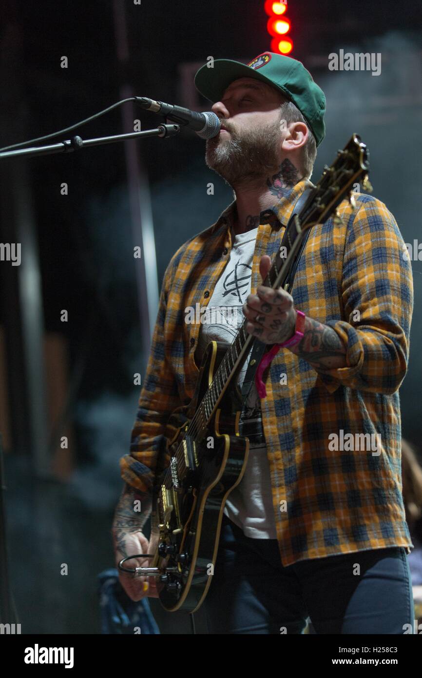 Las Vegas, Nevada, USA. 23rd Sep, 2016. DALLAS GREEN of City and Colour ...