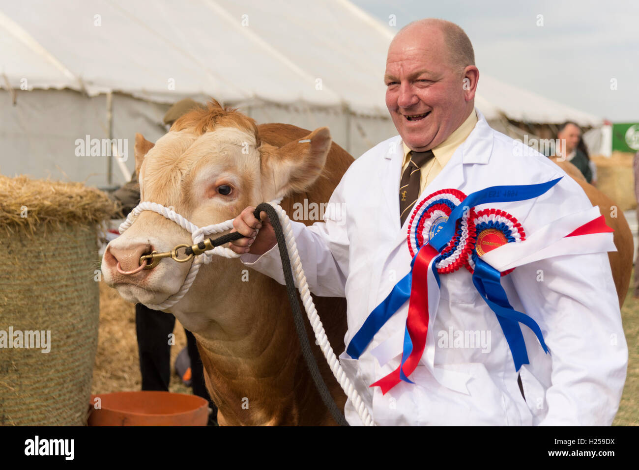 Gransden Cambridgeshire UK, 24th September 2016. Competitors exhibit ...