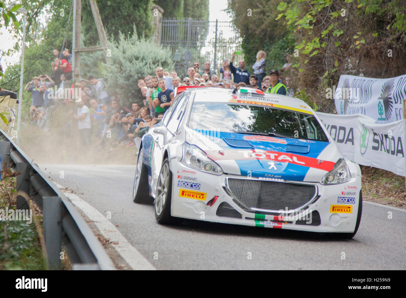 Rome, Italy. 24th September, 2016. 4th rally the city of Roma Capitale ...