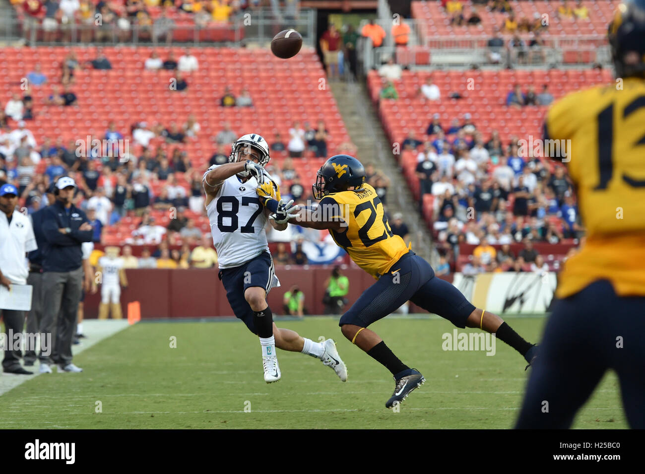 Landover, Maryland, USA. 24th Sep, 2016. Brigham Young Cougars wide ...