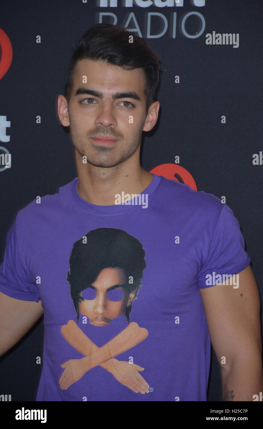 Las Vegas, Nevada, USA. 24th Sep, 2016. Joe Jonas vocalist of Pop music ...