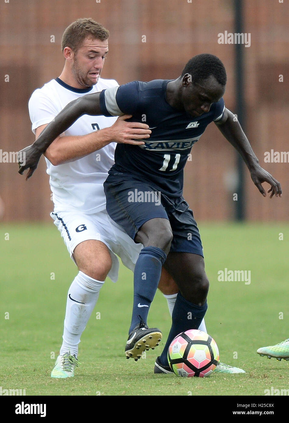 Washington, DC, USA. 22nd June, 2013. 20160924 - Xavier forward DERRICK ...