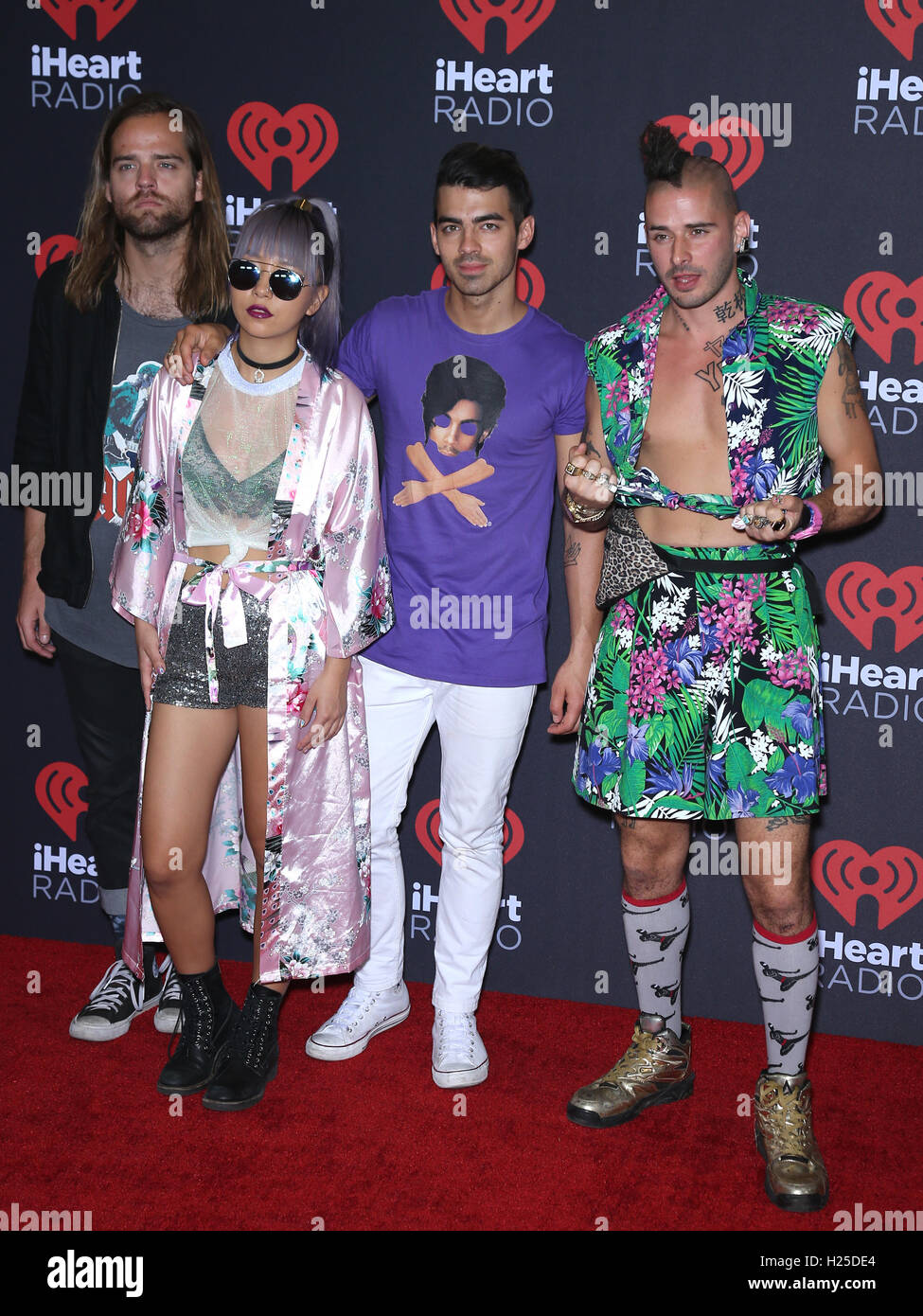 Las Vegas, NV, USA. 24th Sep, 2016. DNCE. 2016 iHeart Radio Music ...