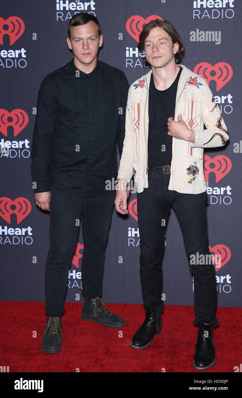 Las Vegas, NV, USA. 24th Sep, 2016. Cage The Elephant. 2016 iHeart ...