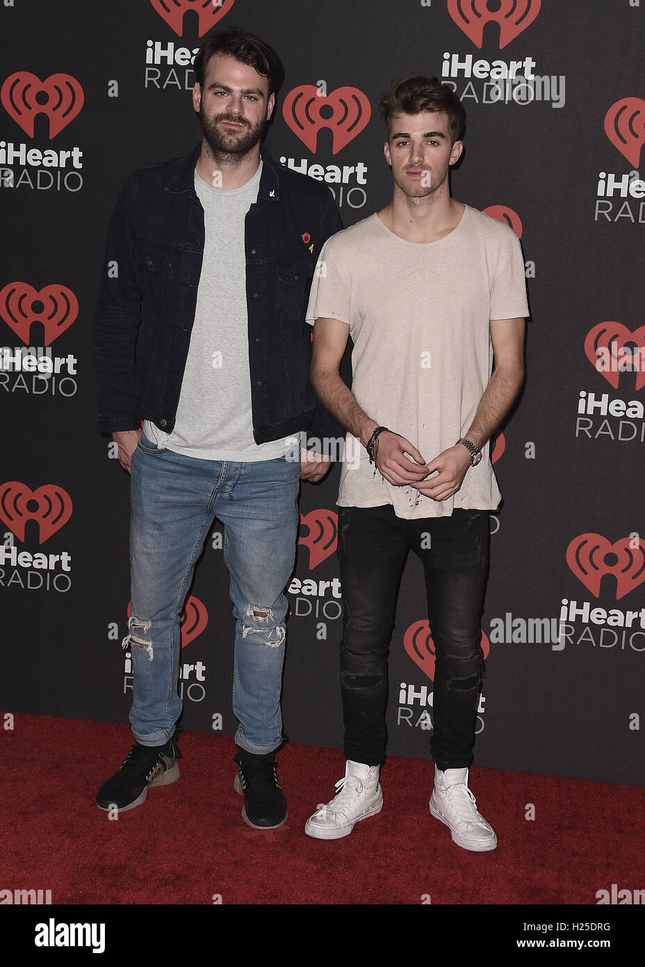 LAS VEGAS, NV - SEPTEMBER 24: The Chainsmokers at day 2 of the 2016 ...