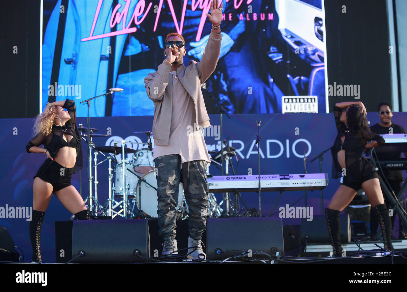 Las Vegas, Nevada, USA. 25th Sep, 2016. Rapper Jeremih performs during ...