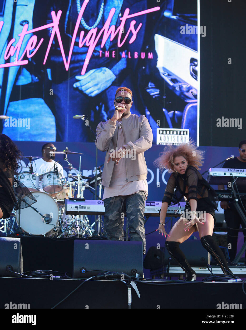 Las Vegas, Nevada, USA. 25th Sep, 2016. Rapper Jeremih performs during ...