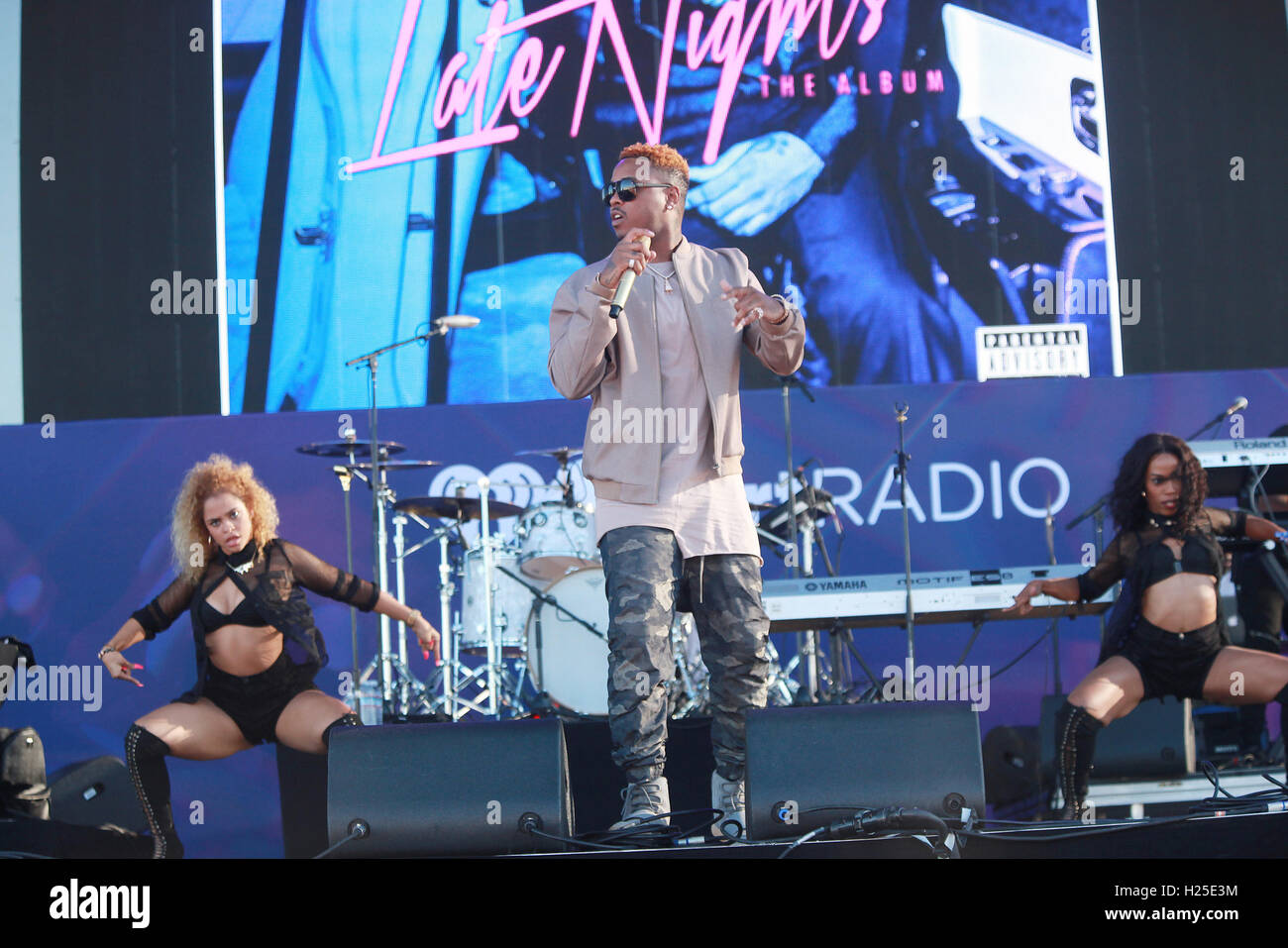 Las Vegas, Nevada, USA. 25th Sep, 2016. Rapper Jeremih performs during ...