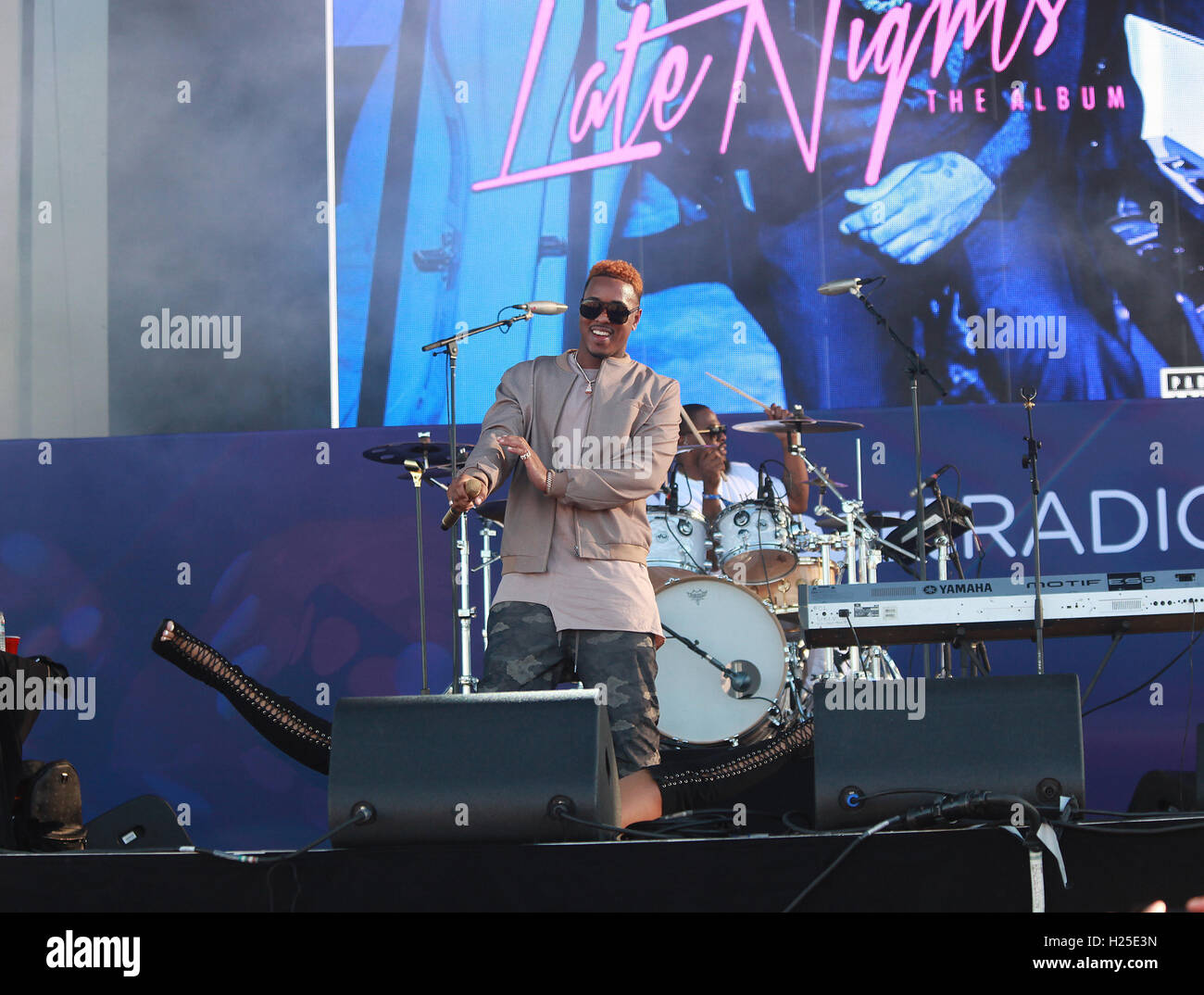 Las Vegas, Nevada, USA. 25th Sep, 2016. Rapper Jeremih performs during ...
