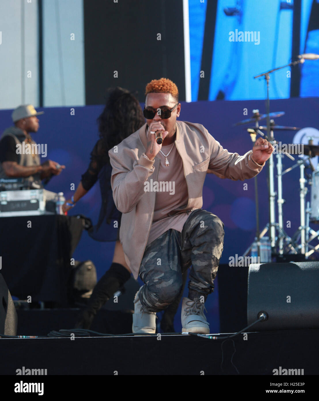 Las Vegas, Nevada, USA. 25th Sep, 2016. Rapper Jeremih performs during ...