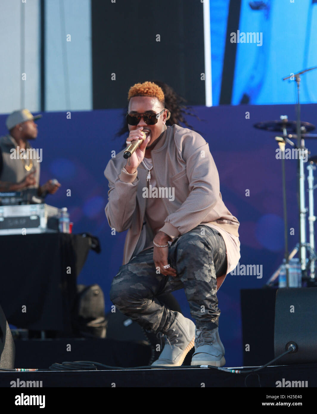 Las Vegas, Nevada, USA. 25th Sep, 2016. Rapper Jeremih performs during ...