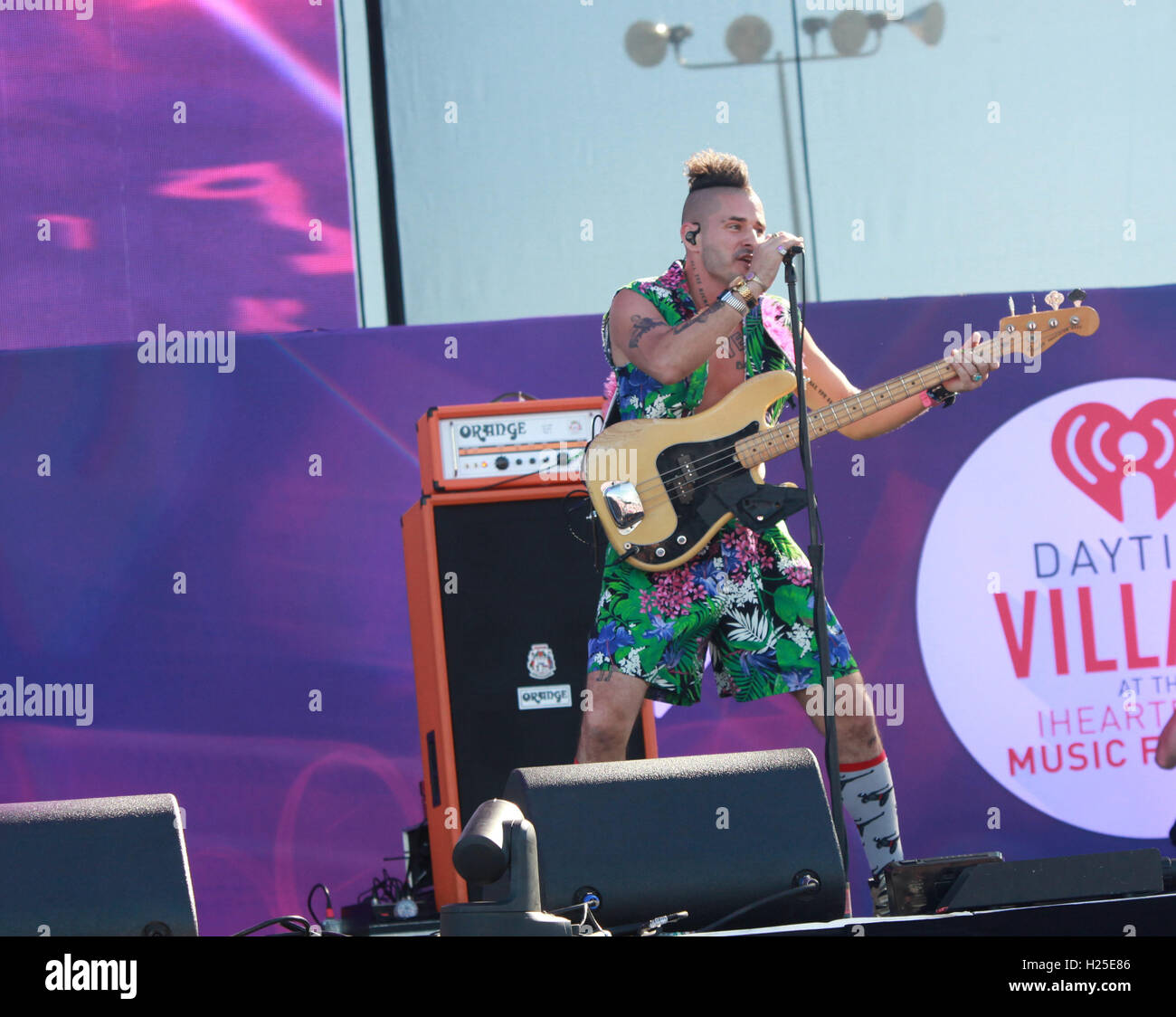 Las Vegas, Nevada, USA. 25th Sep, 2016. Cole Whittle, bassist of pop ...